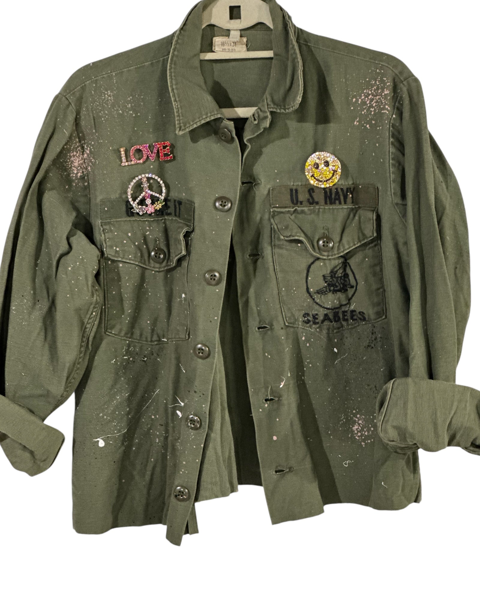Repurposed Army Jacket – Roadie Couture